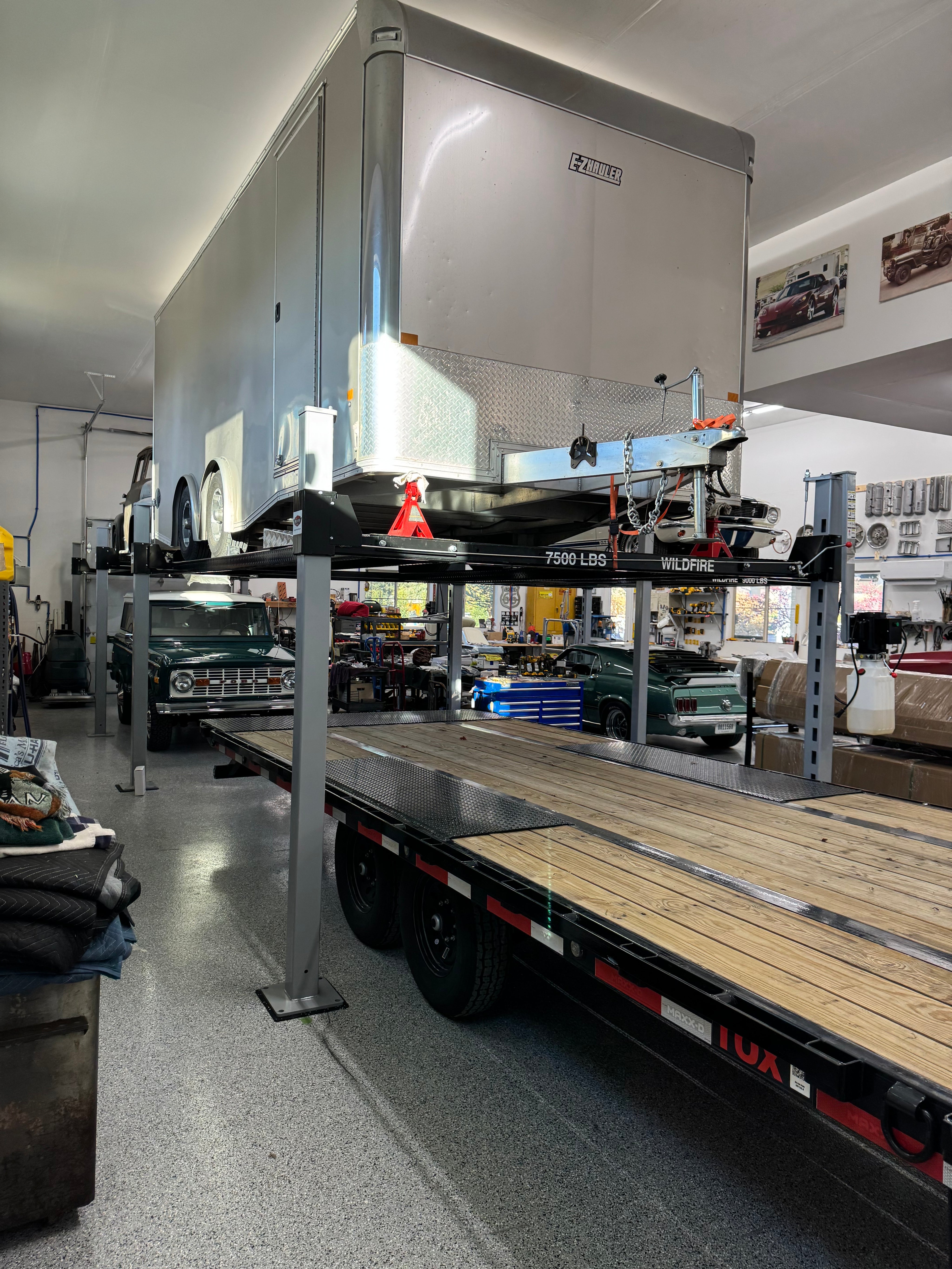 Wildfire 7500 Trailer Lift | Heavy Vehicle Lift for Trailers – Wildfire ...